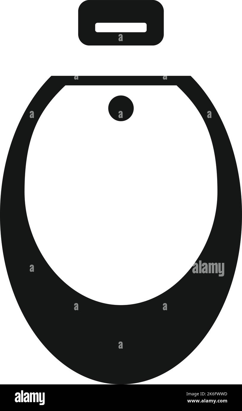 Toilet basin icon simple vector. Wc restroom. Gender design Stock ...