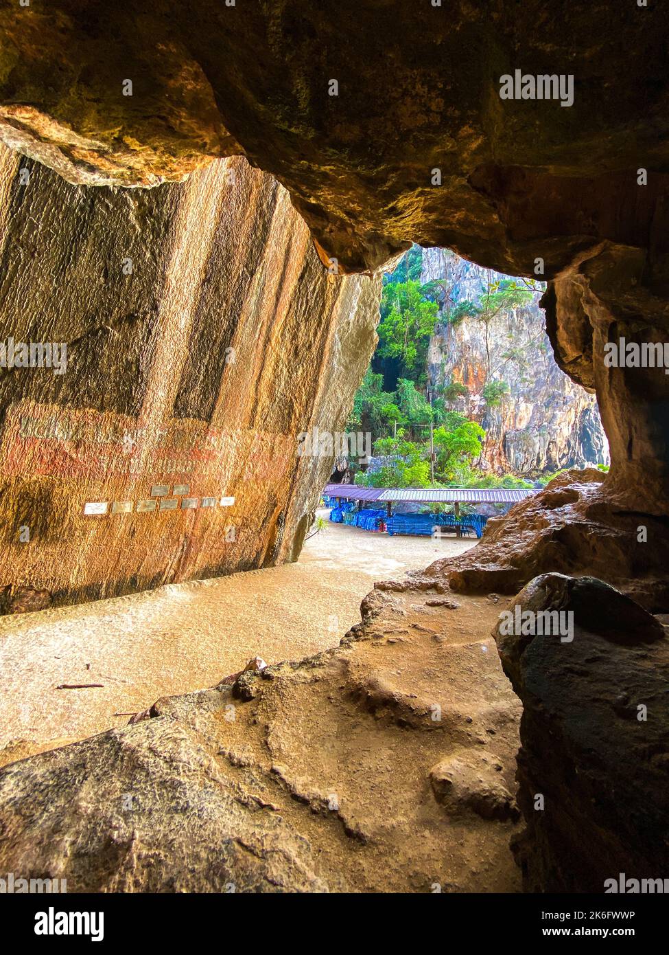 James Bond island or Khao Phing Kan or Ko Ta Pu in Phang Nga, Thailand ...