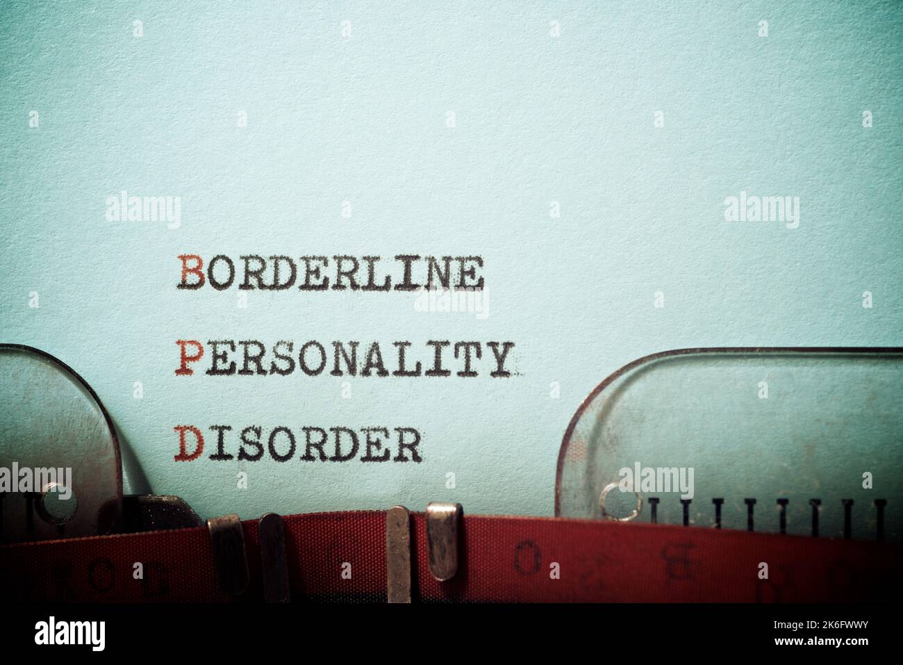 Borderline personality disorder hi-res stock photography and images - Alamy