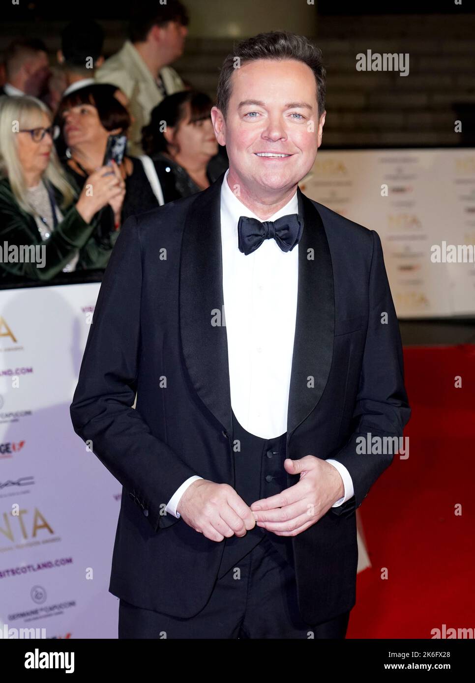 Stephen Mulhern attending the National Television Awards 2022 held at ...