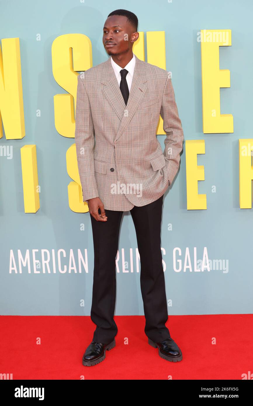 Eman Kellam attends the film premiere of 'The Banshees of Inisherin ...