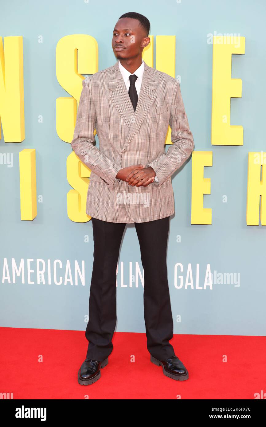 Eman Kellam attends the film premiere of 'The Banshees of Inisherin ...