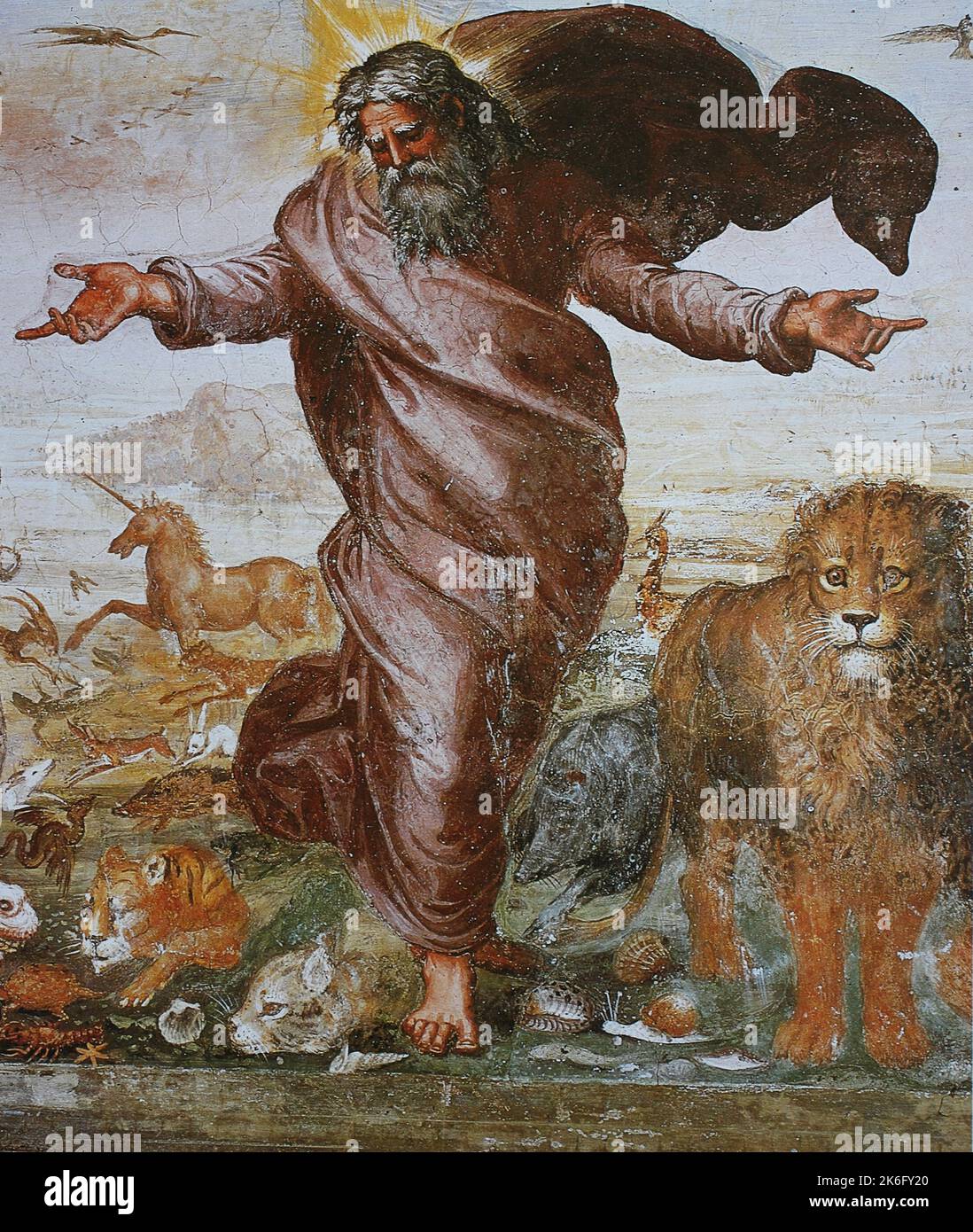 Raphael painting animals hi-res stock photography and images - Alamy