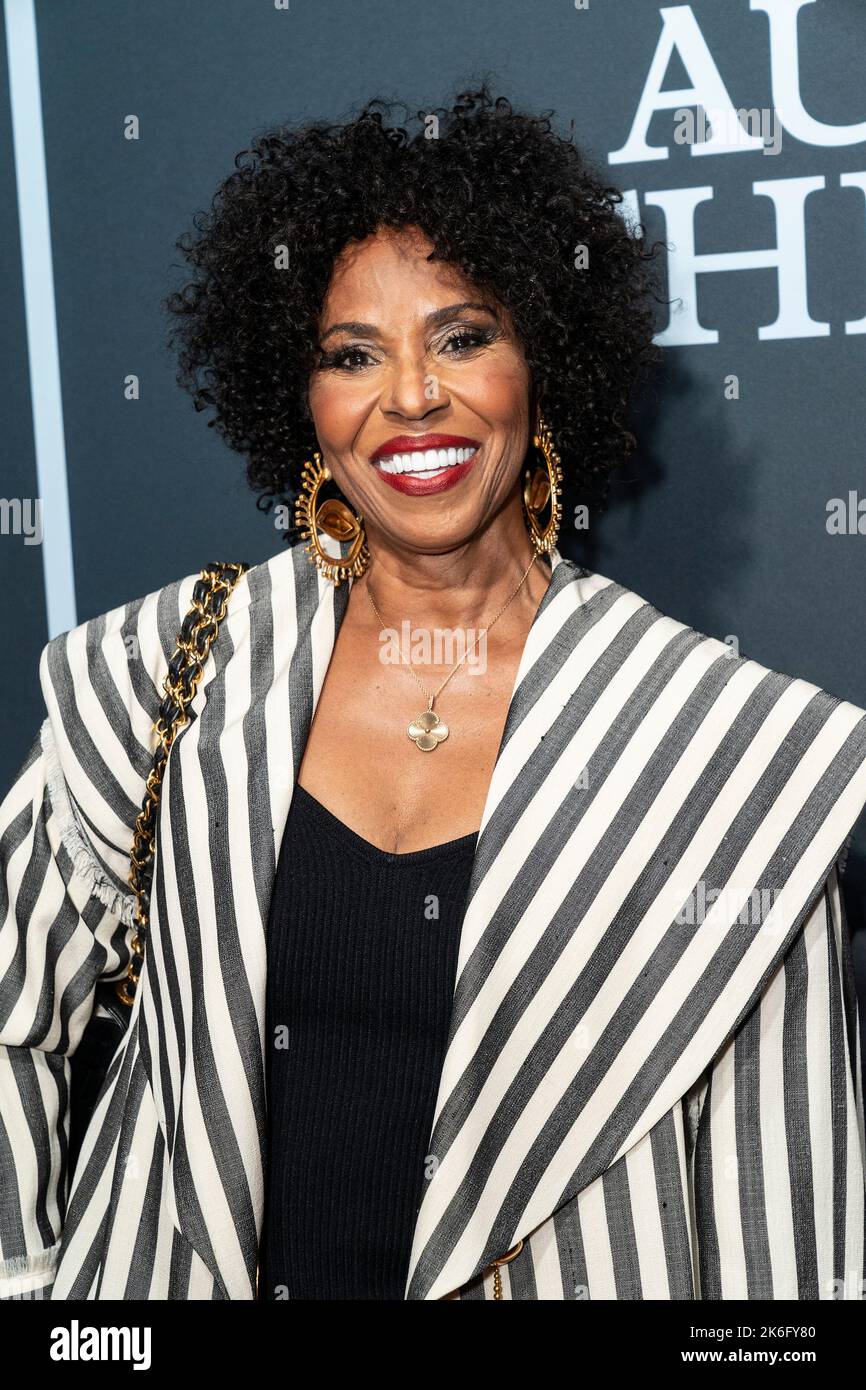 New York, US, October 13, 2022, Pauletta Washington attends opening ...