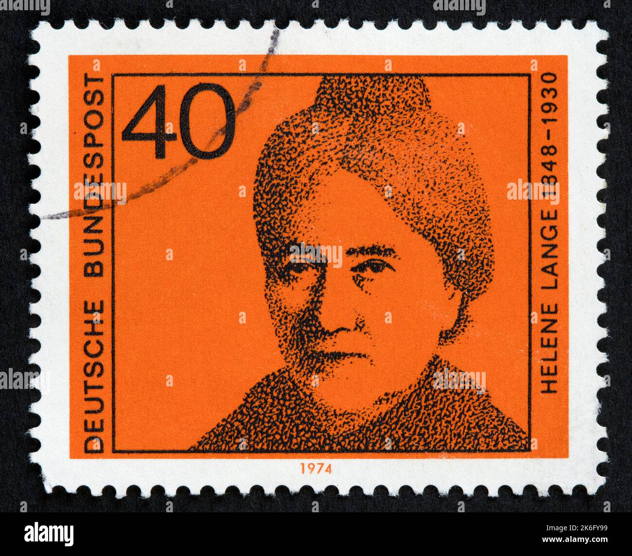 German postage stamp Stock Photo - Alamy