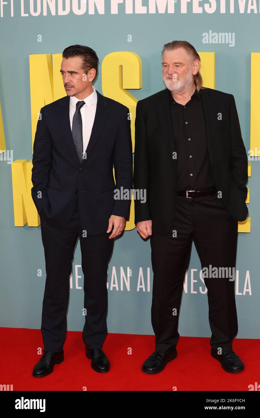 Colin Farrell, Brendan Gleeson attend the film premiere of 'The ...