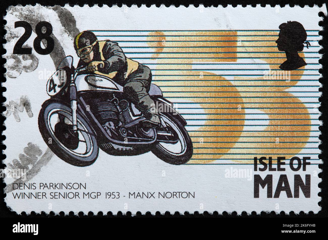 Postage stamp isle man hi-res stock photography and images - Alamy