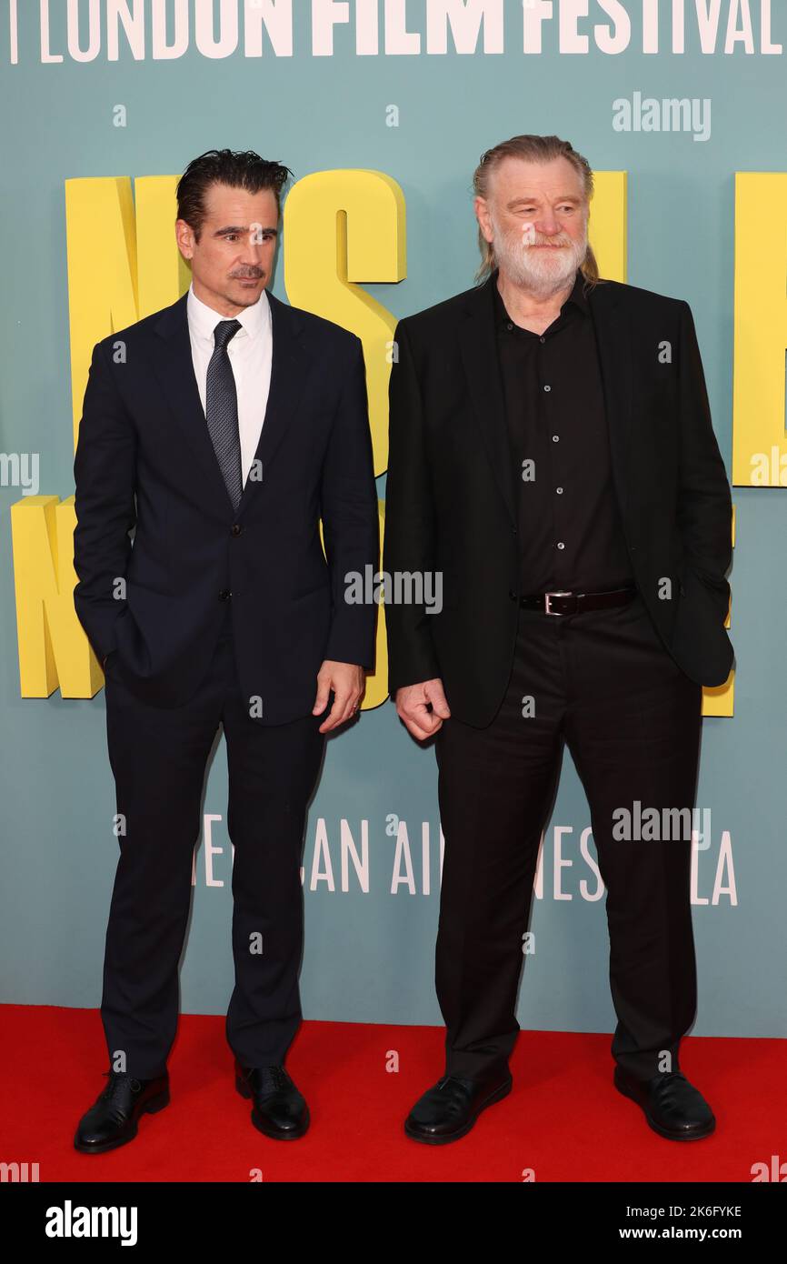 Colin Farrell, Brendan Gleeson attend the film premiere of 'The ...
