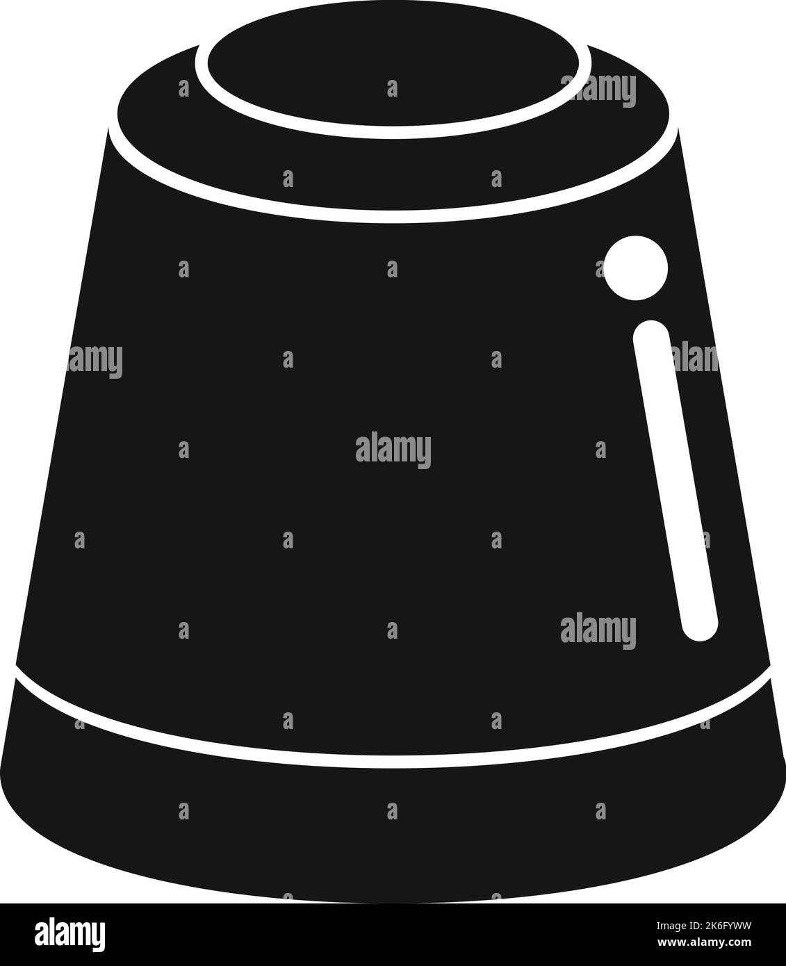 Breakfast coffee capsule icon simple vector. Cafe espresso. Drink aroma ...
