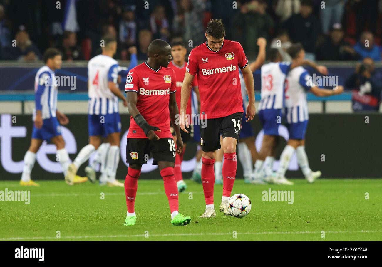 Leverkusen, Deutschland. 12th Oct, 2022. firo : 10/12/2022, football ...