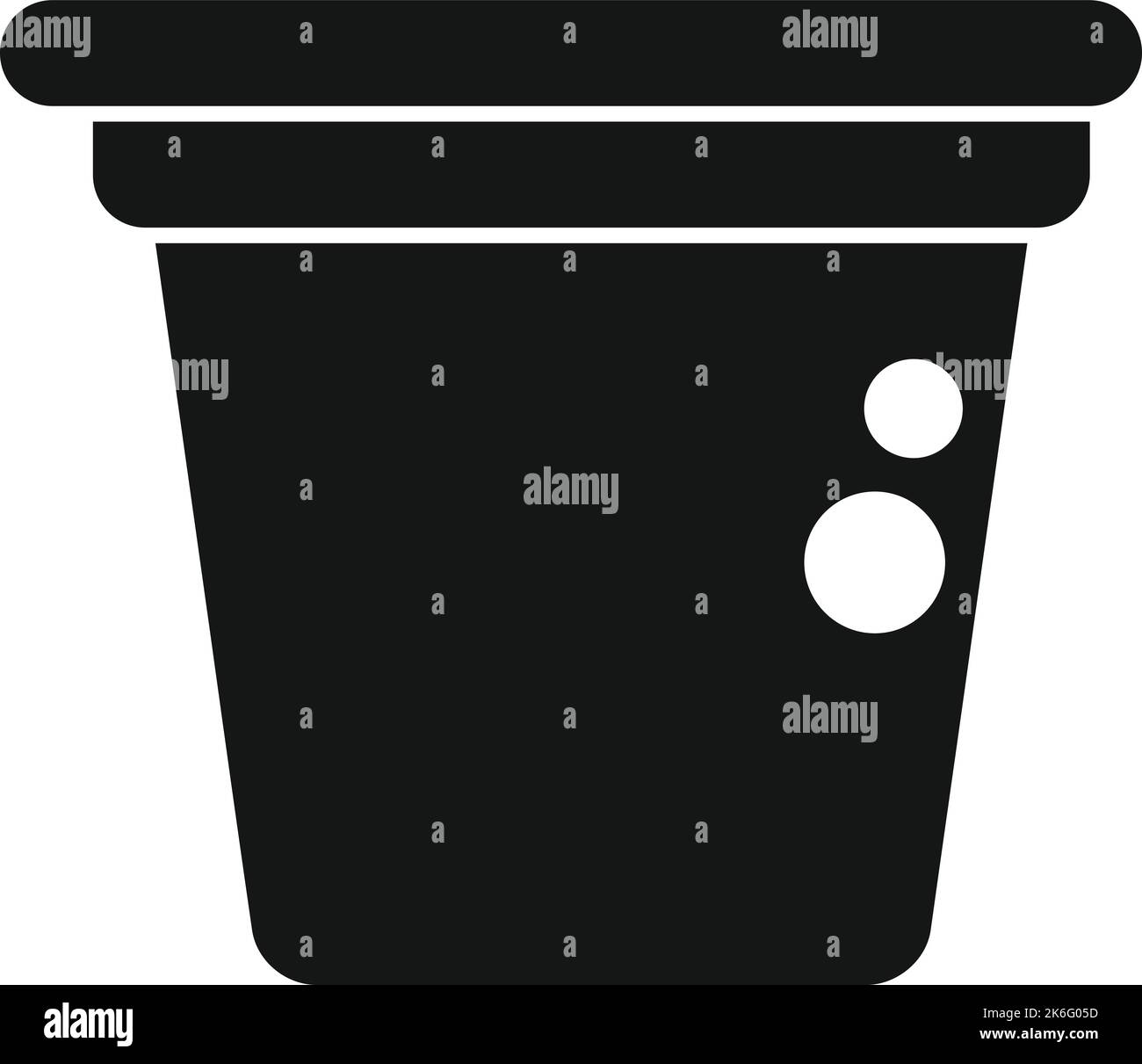 Premium coffee capsule icon simple vector. Espresso cafe. Bar cup Stock ...