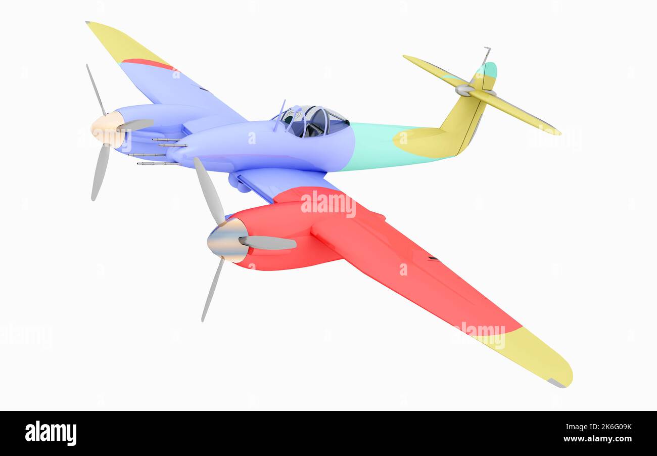 Colorful ww2 airplane hi-res stock photography and images - Alamy