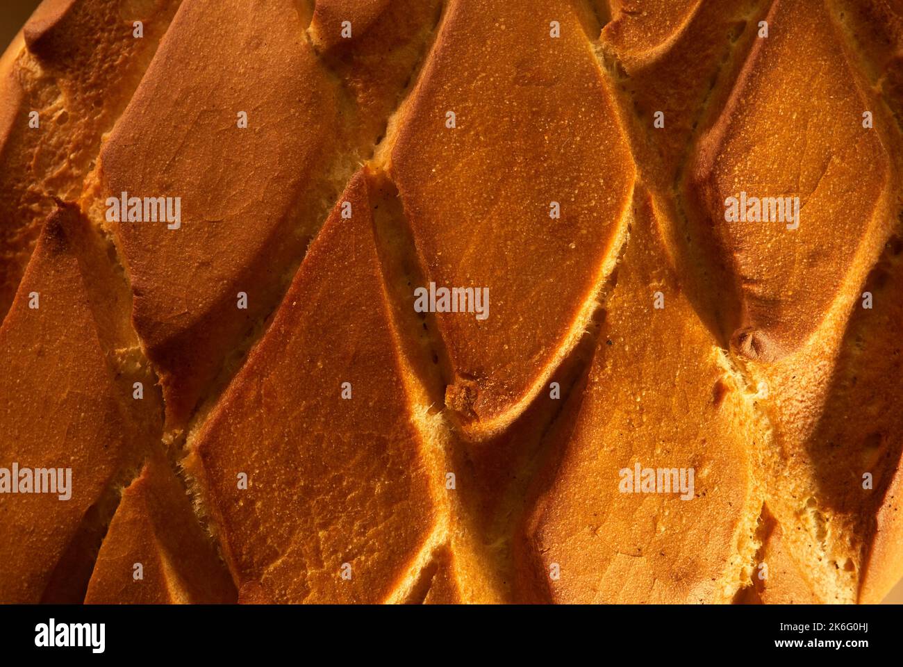 Loaf of bread texture detail Stock Photo - Alamy