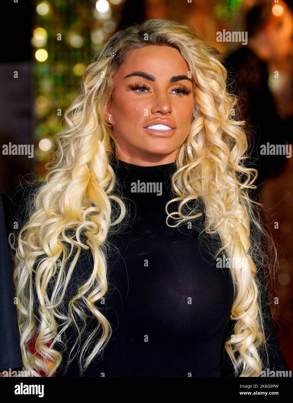 Katie Price attending the National Television Awards 2022 held at the ...
