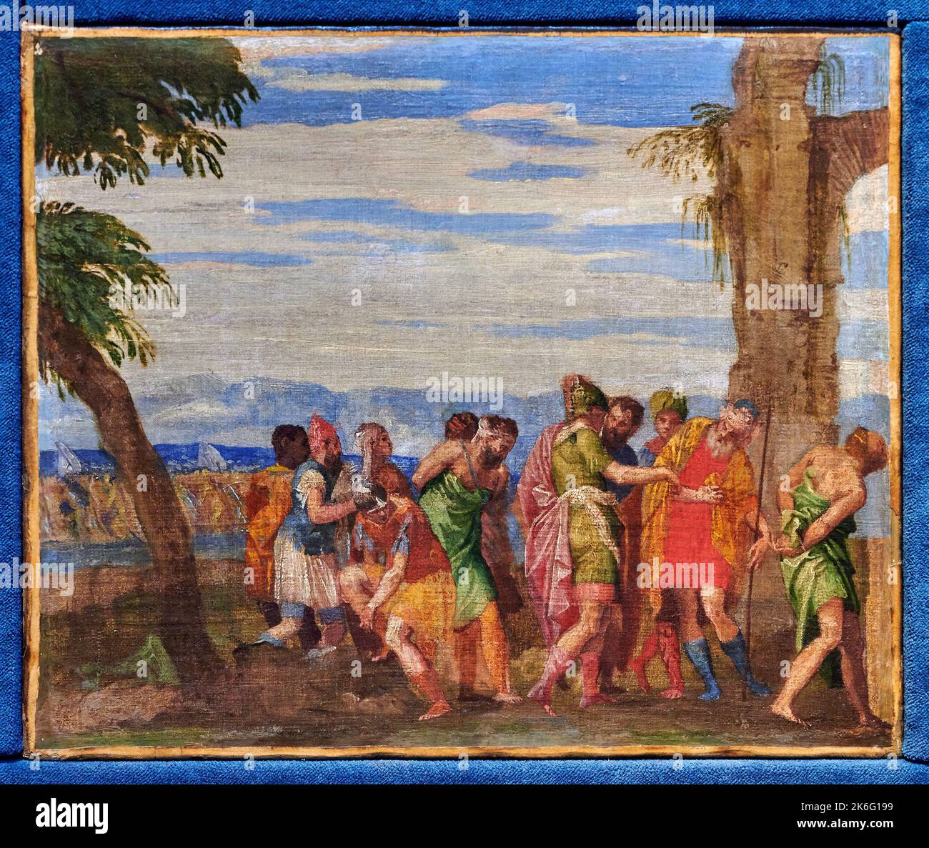 Punizione degli eunuchi - olio su tela - Paolo Caliari detto il ...