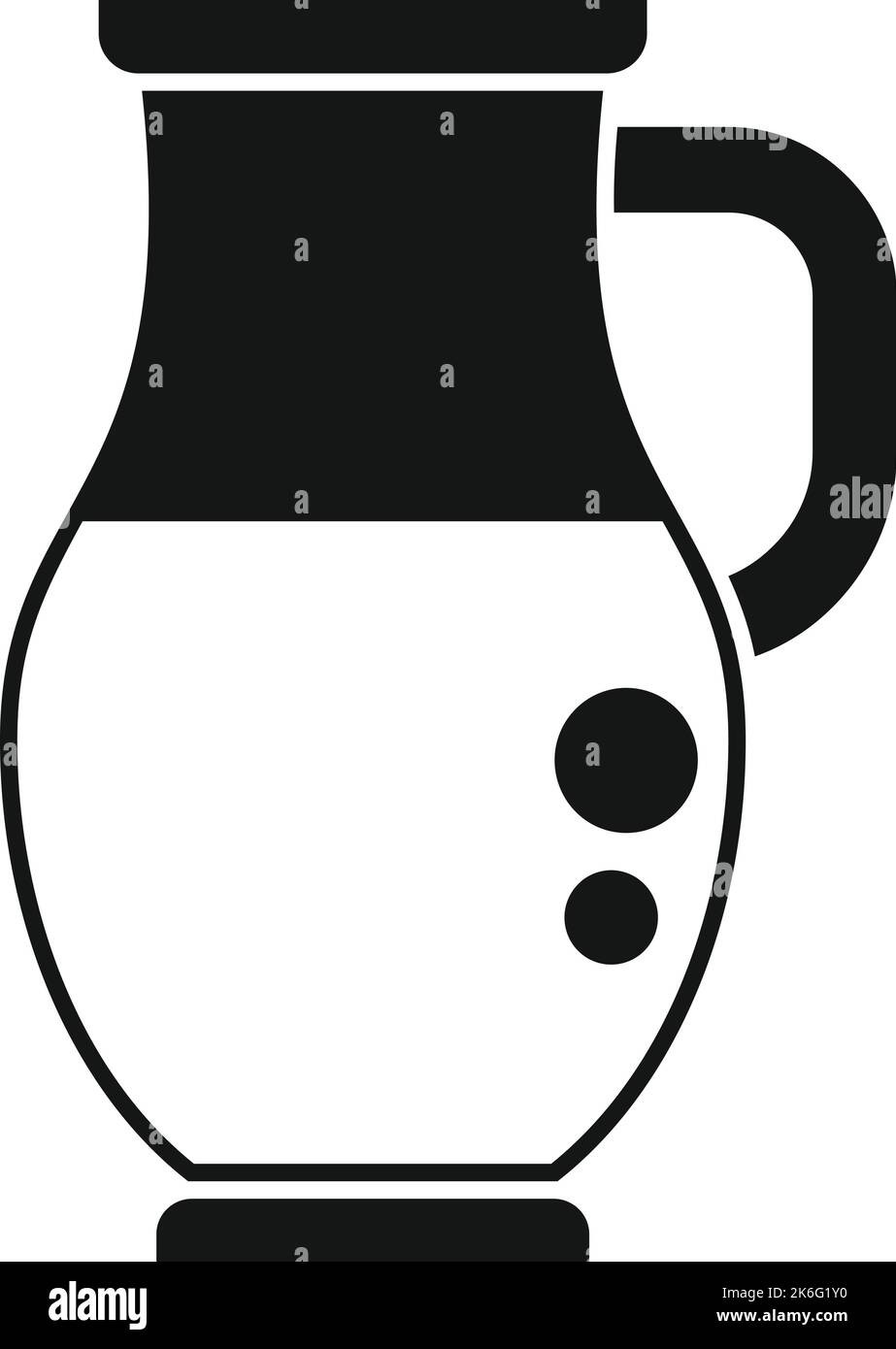 Gmo milk jug icon simple vector. Agriculture food. Medicine healthy ...