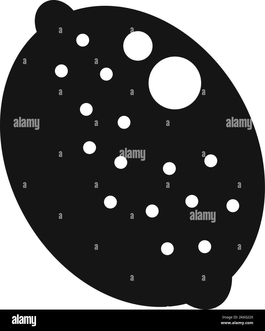 Gmo lemon icon simple vector. Agriculture food. Medicine biology Stock ...