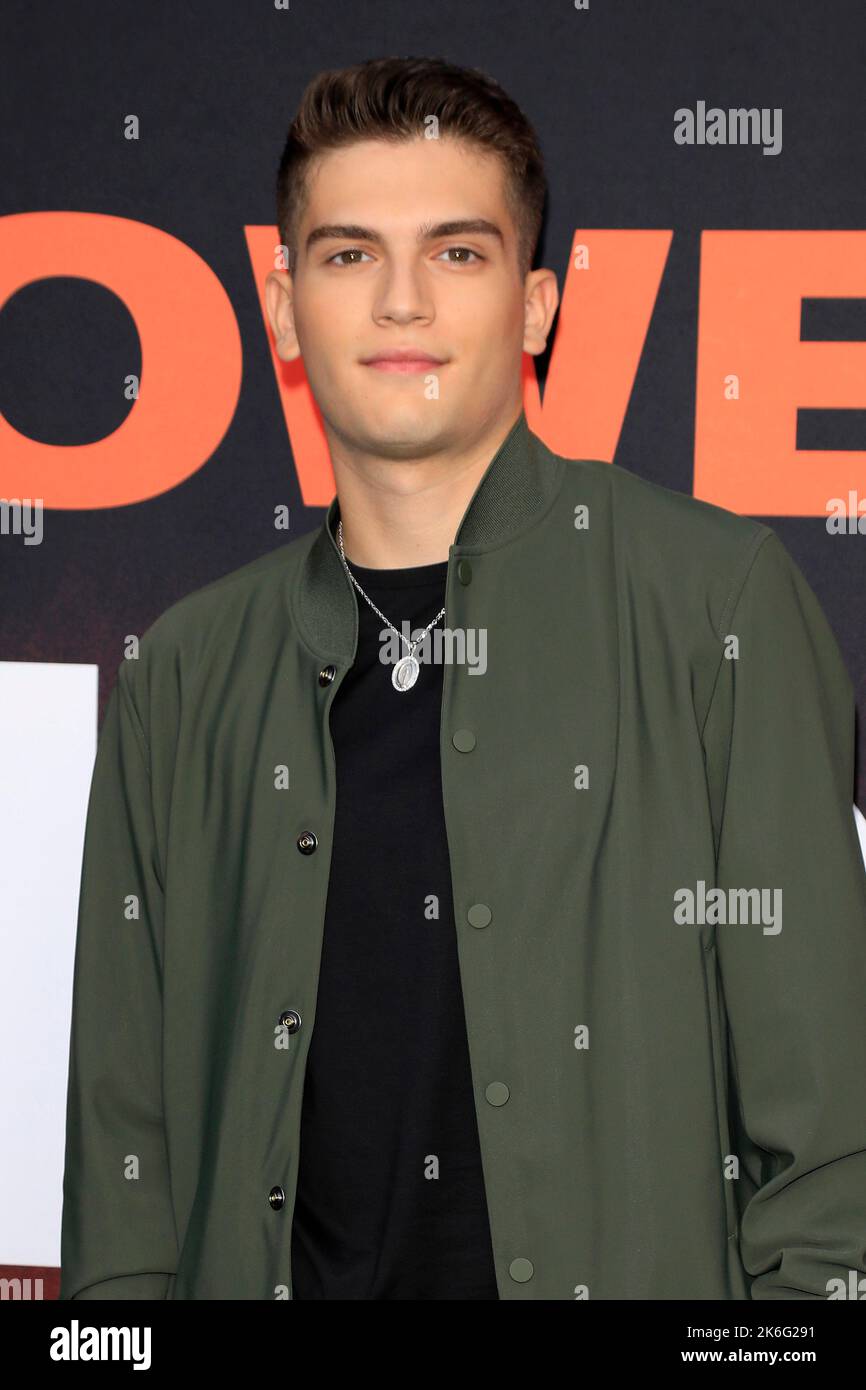 LOS ANGELES - OCT 11: Michael Barbieri at the Halloween Ends World ...
