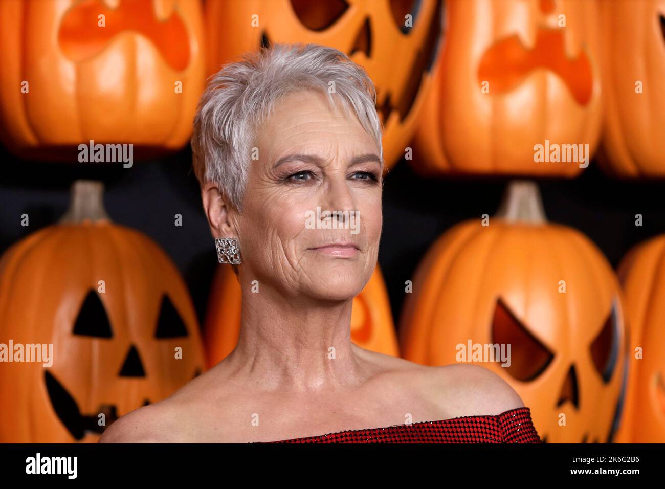 LOS ANGELES - OCT 11: Jamie Lee Curtis at the Halloween Ends World ...
