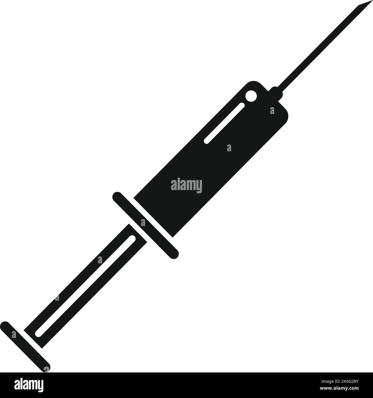 Gmo syringe icon simple vector. Dna food. Gene fruit Stock Vector Image ...