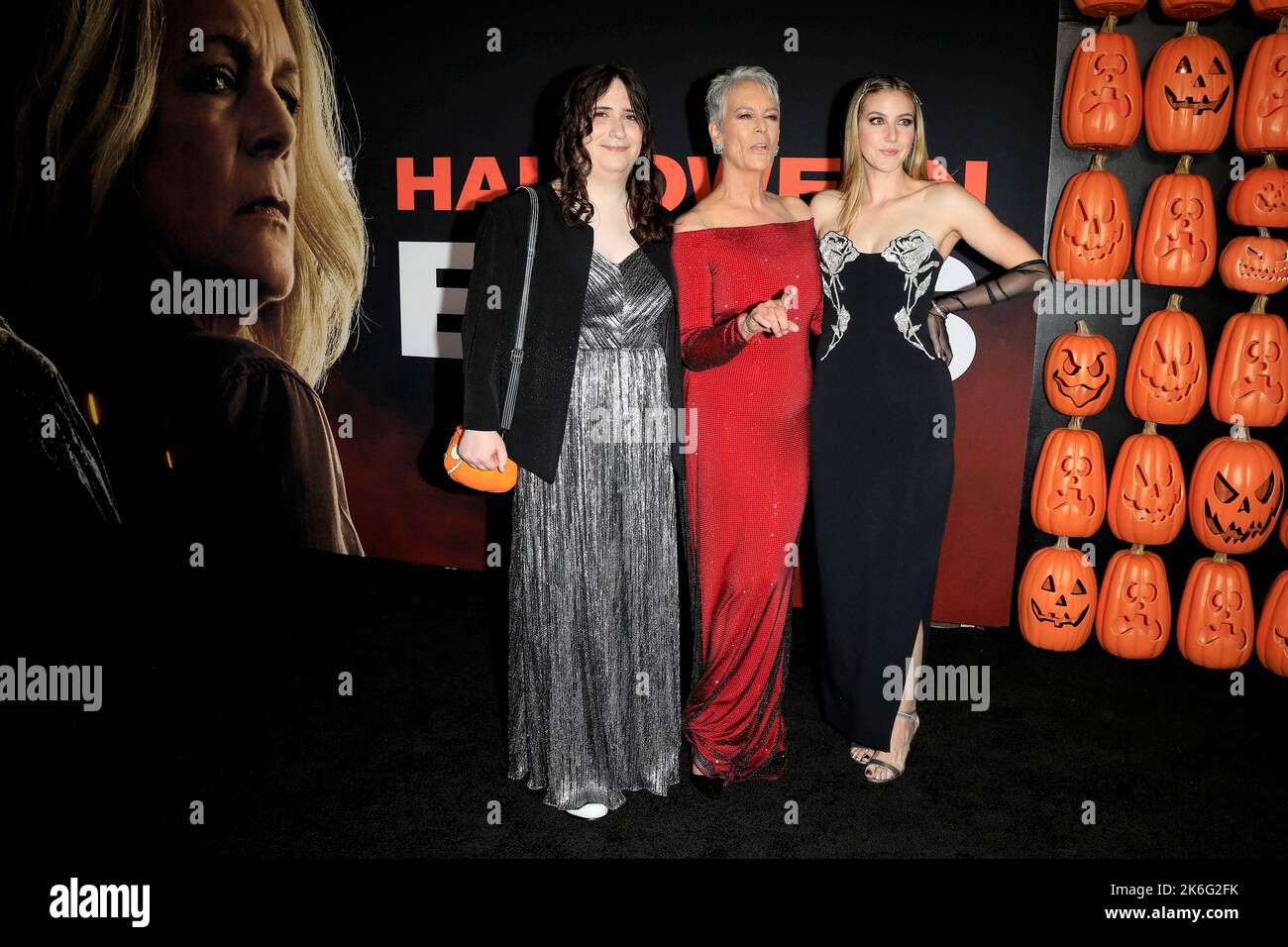 LOS ANGELES - OCT 11: Ruby Guest, Jamie Lee Curtis, Annie Guest at the ...
