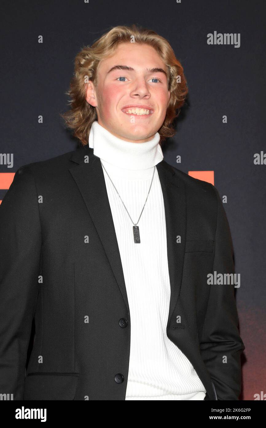 LOS ANGELES - OCT 11: Landon Ringler at the Halloween Ends World ...