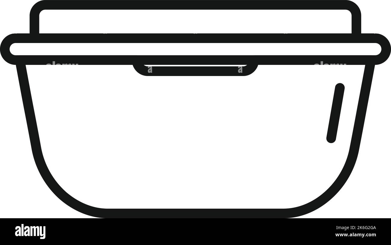 Gmo food pot icon outline vector. Agriculture dna. Laboratory test ...