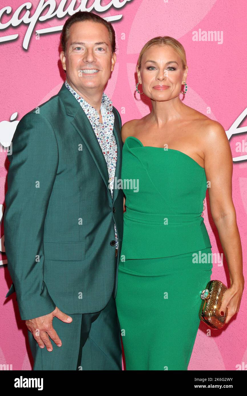 LOS ANGELES - OCT 13: Michael Cooney, Jessica Collins at the "Acapulco ...