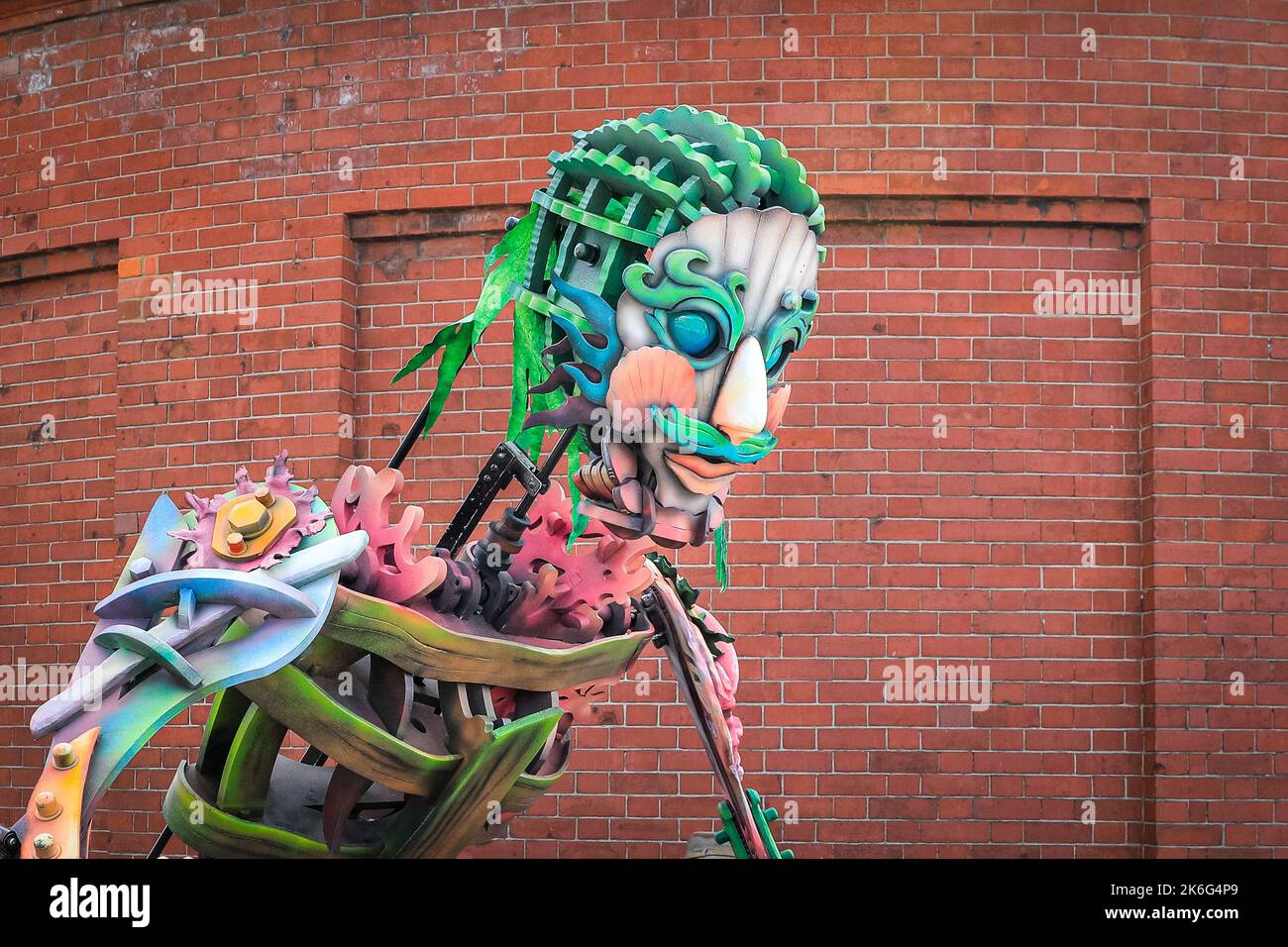 Out of the Deep Blue with puppet ' EKO the Sea Giant' perform at ...