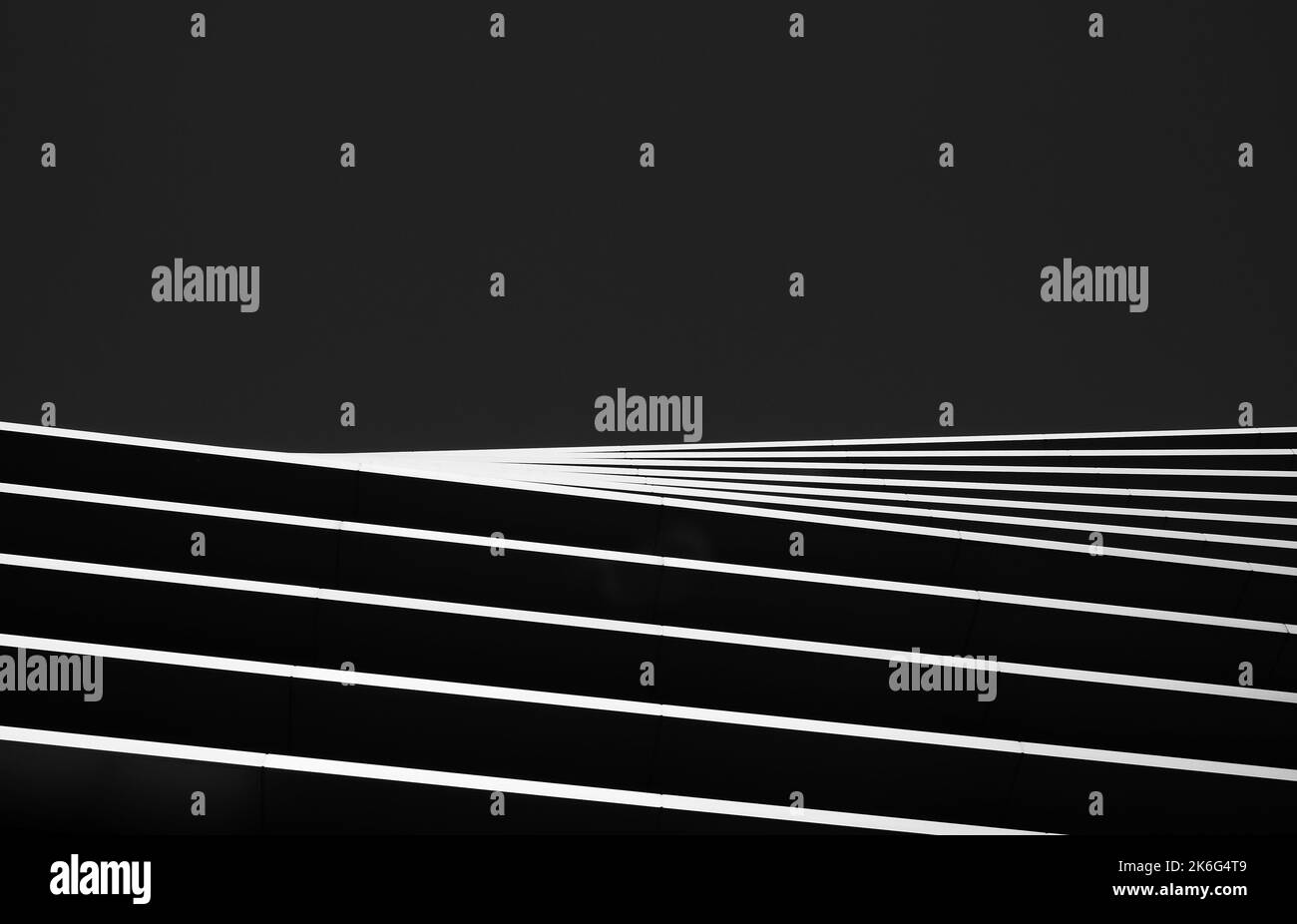 A grayscale abstract backdrop with white lines Stock Photo - Alamy