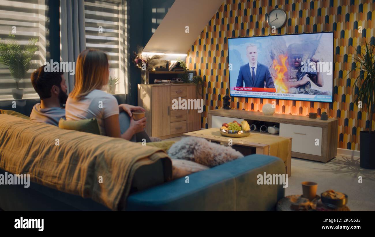 Tv presenter channel russia hi-res stock photography and images - Alamy