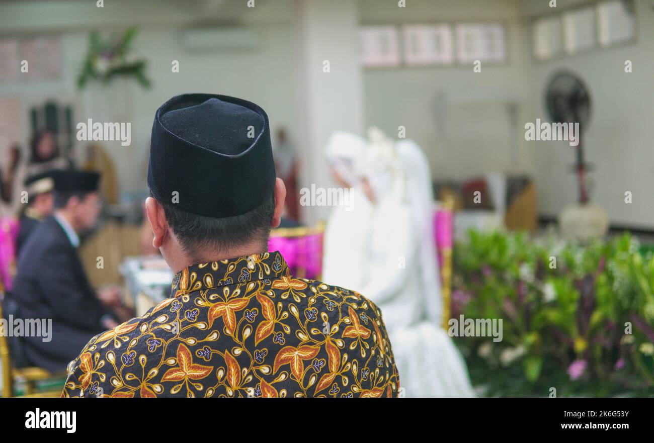 Jakarta, Indonesia, October 9th 2022 : Akad Nikah also known as ...