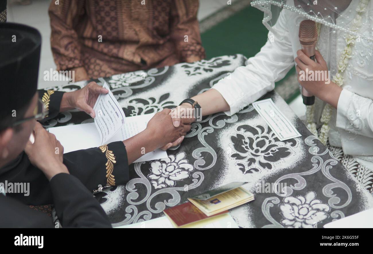 Jakarta, Indonesia, October 9th 2022 : Akad Nikah also known as ...