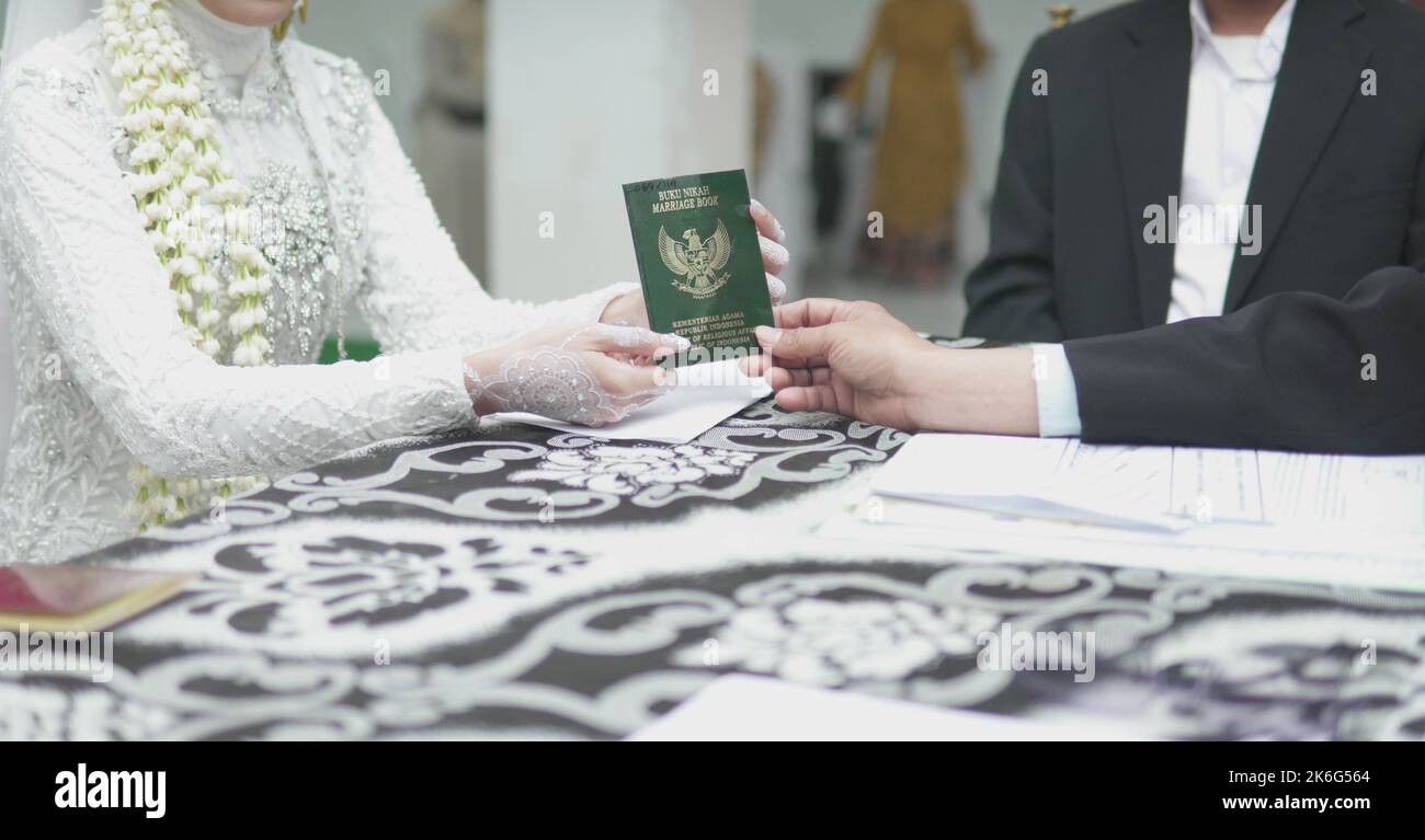 Jakarta, Indonesia, October 9th 2022 : Akad Nikah also known as ...