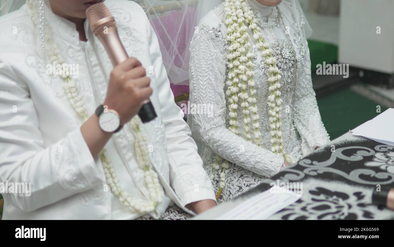 Jakarta, Indonesia, October 9th 2022 : Akad Nikah also known as ...