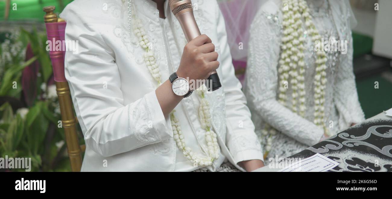Jakarta, Indonesia, October 9th 2022 : Akad Nikah also known as ...
