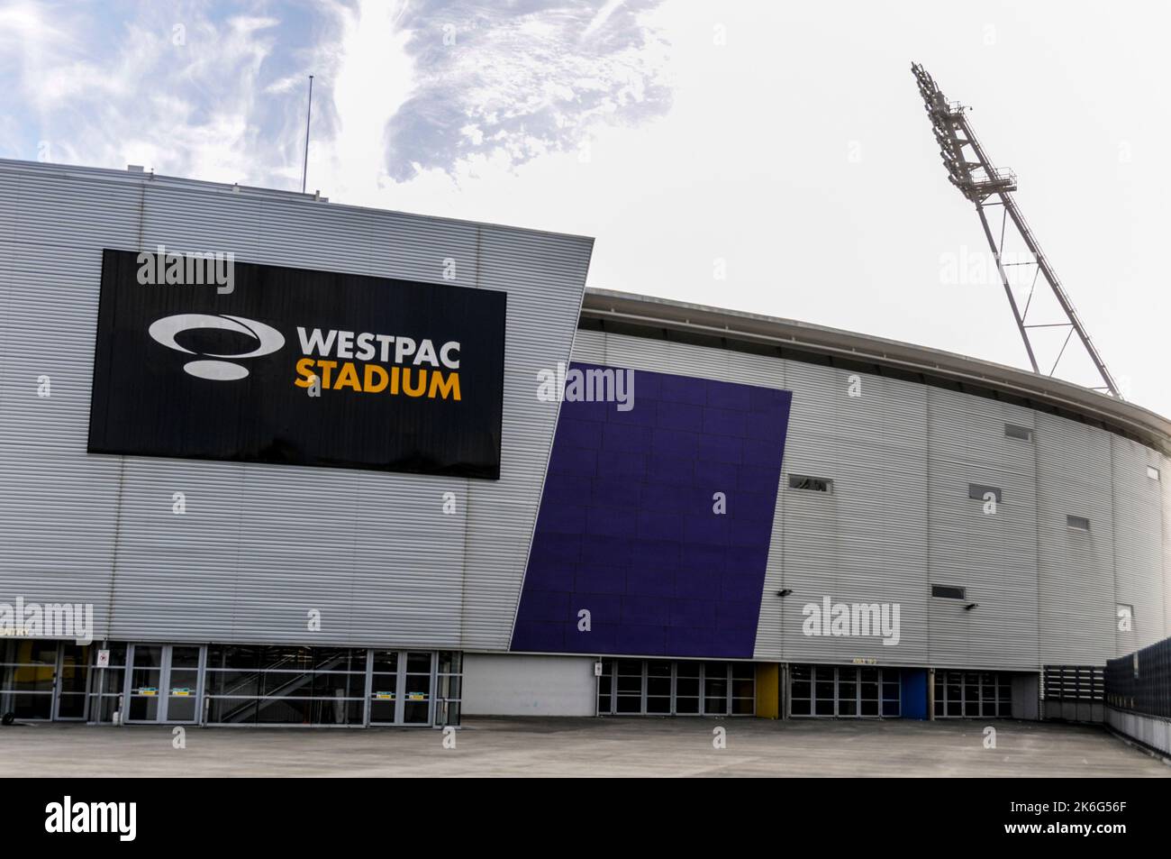 Westpac Stadium in Westpac Stadium at Waterloo Quay, Pipitea in ...