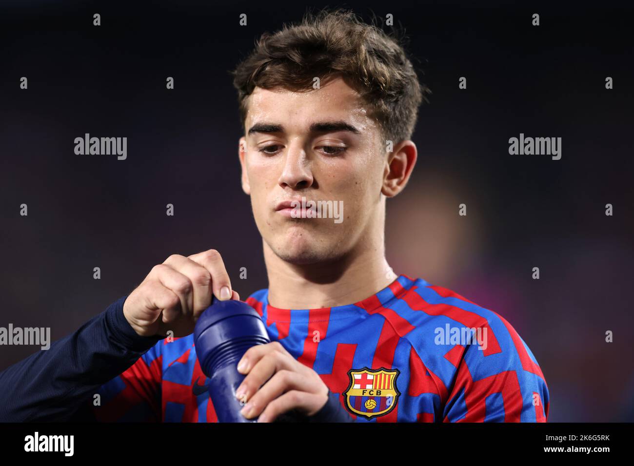 Barcelona, Spain, 12th October 2022. Gavi of FC Barcelona during the ...