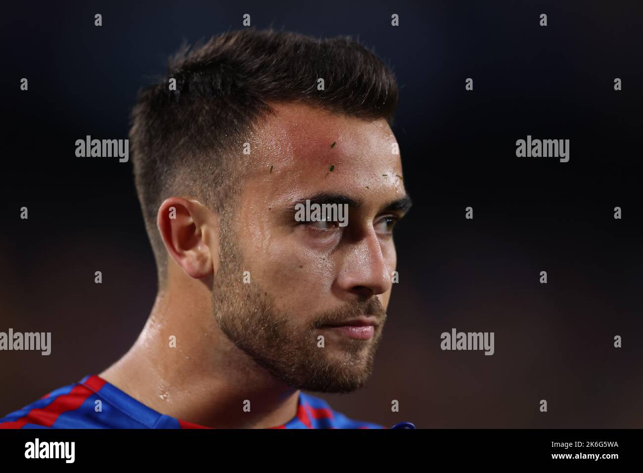 Barcelona, Spain, 12th October 2022. Eric Garcia of FC Barcelona looks ...