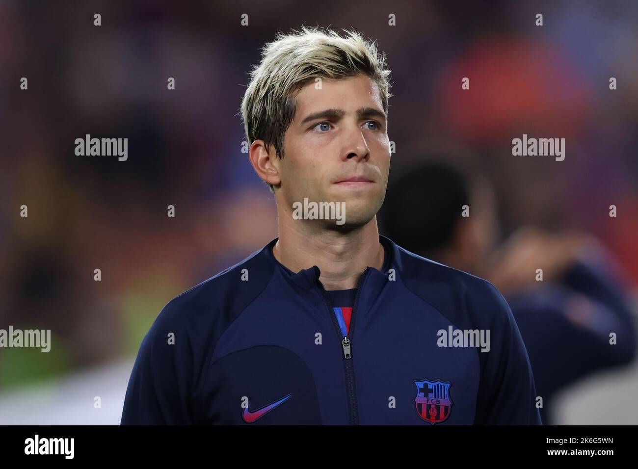 Barcelona, Spain, 12th October 2022. Sergi Roberto of FC Barcelona ...
