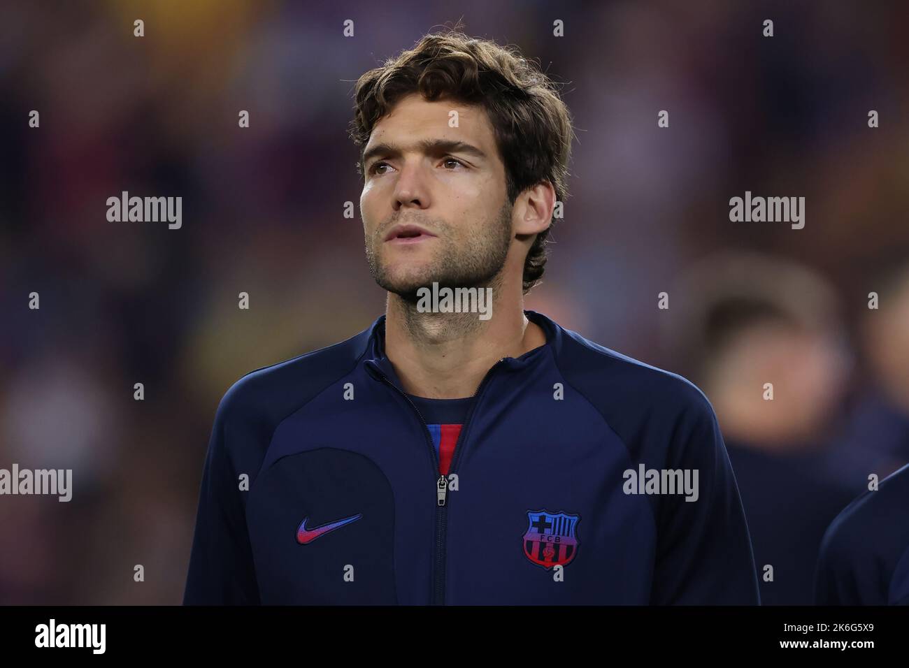 Barcelona, Spain, 12th October 2022. Marcos Alonso of FC Barcelona ...