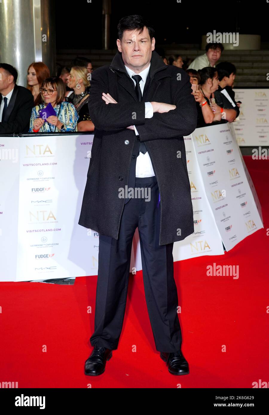 Mark Labbett attending the National Television Awards 2022 held at the ...