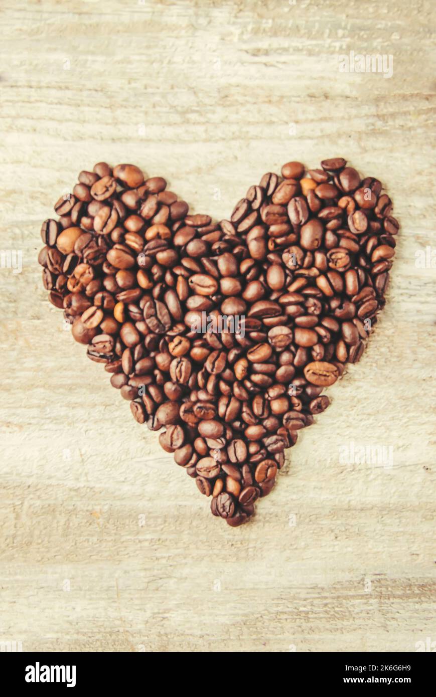 coffee bean. a Cup of coffee. selective focus. drink Stock Photo - Alamy