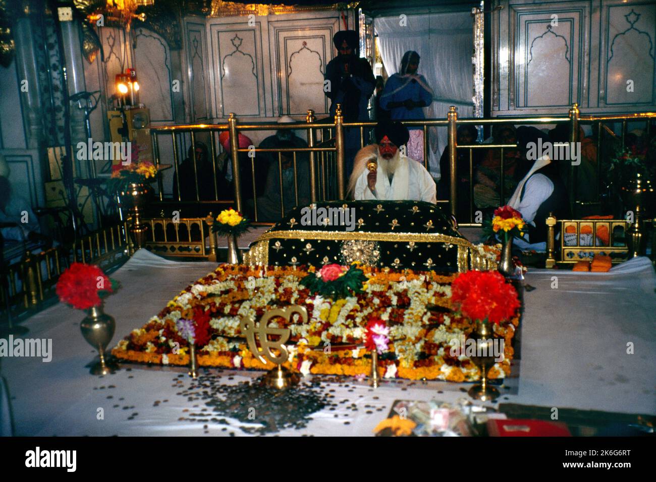 Amritsar India Sri Harmandir Golden Temple Guru Granth Sahib Ground ...