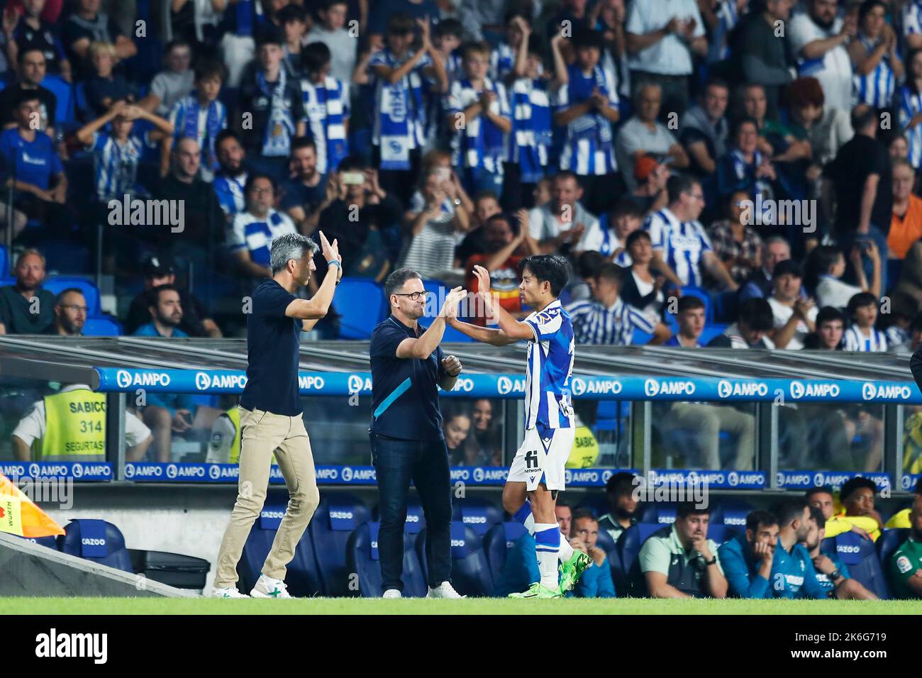San Sebastian, Spain. Credit: D. 9th Oct, 2022. Imanol Alguacil ...