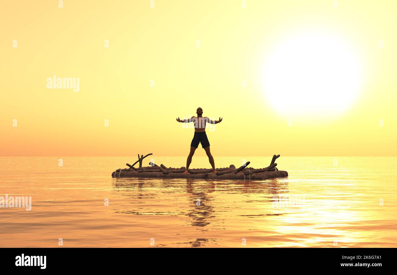 Survivor castaway hi-res stock photography and images - Alamy