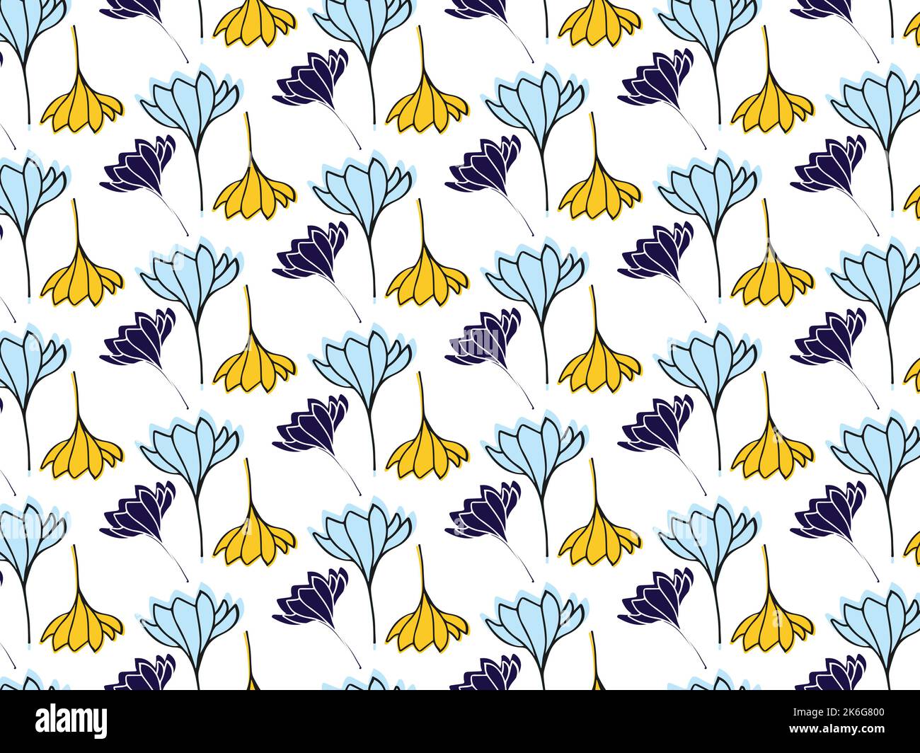 Colorful floral pattern Stock Vector Image & Art - Alamy