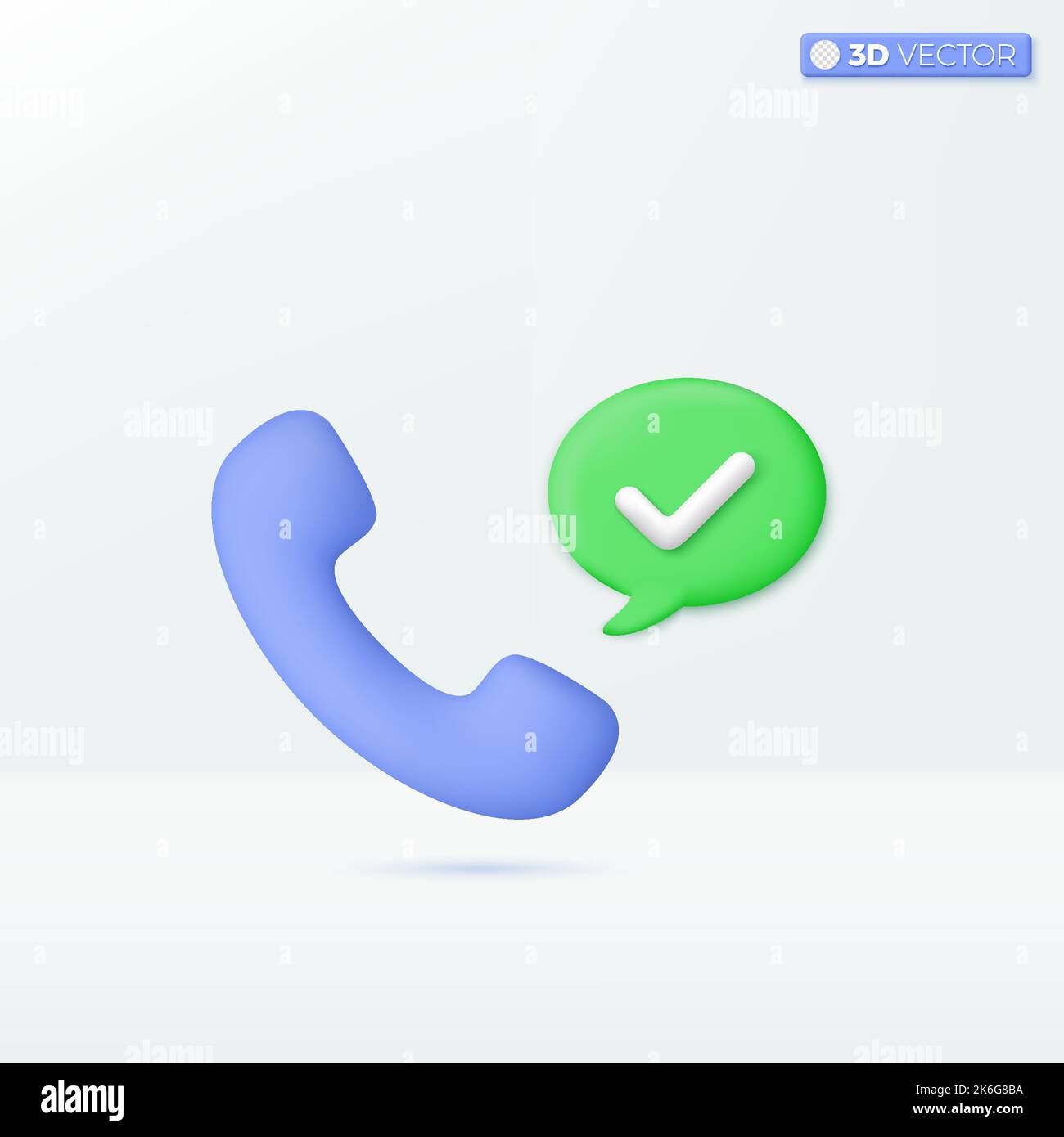 Phone correct speech icon symbols. good talk, say yes, confirm, done ...