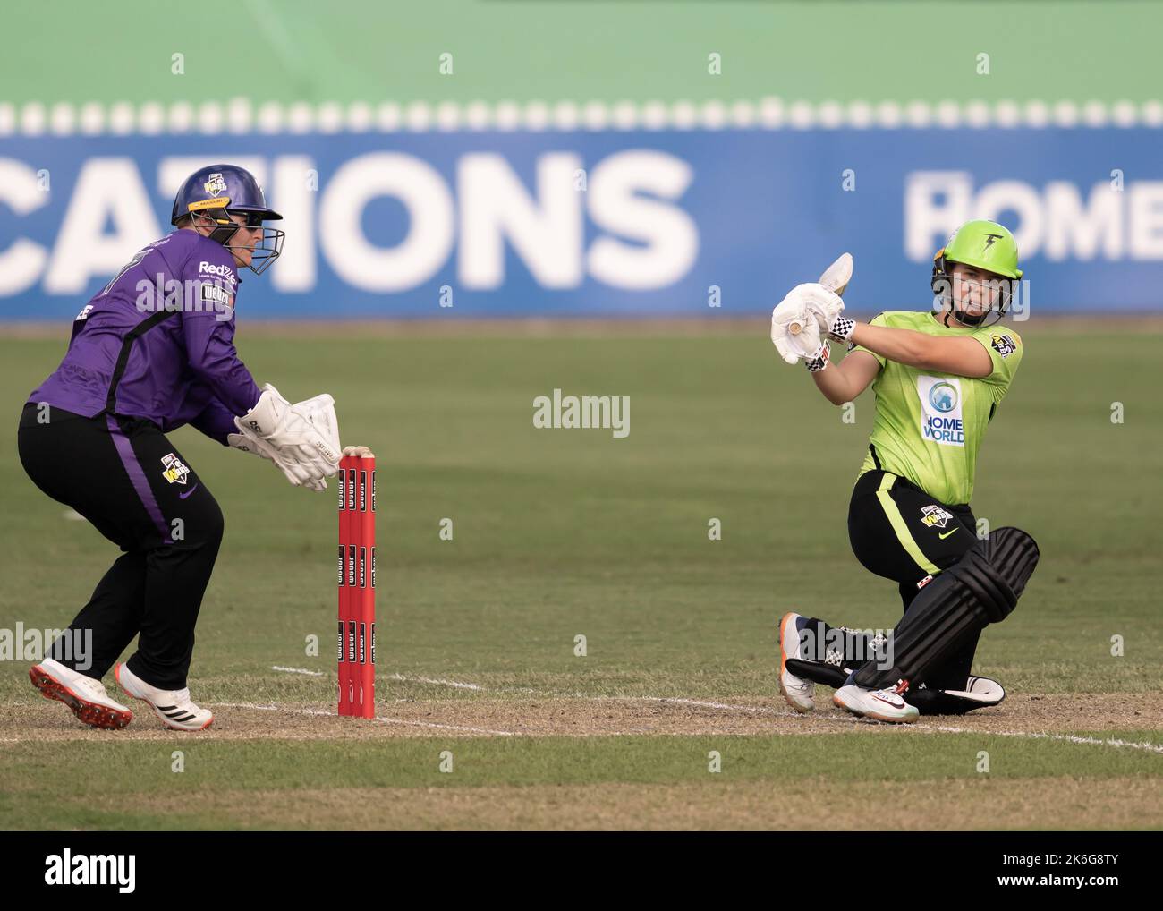 Sydney, Australia. October 14, 2022, Phoebe Litchfield of the Thunder ...