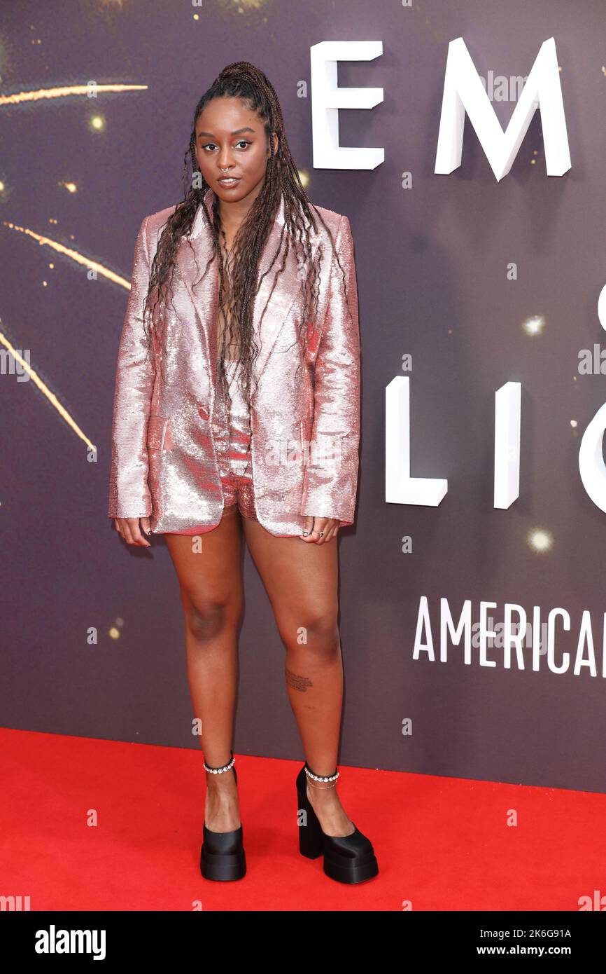 Crystal Clarke attends film premiere of 'Empire of Light' during the ...